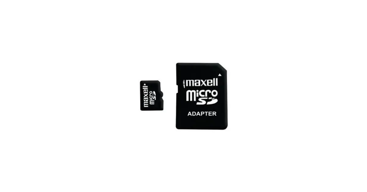 MicroSD карта памет клас 10 MAXELL с адаптер 64GB - Магазинко